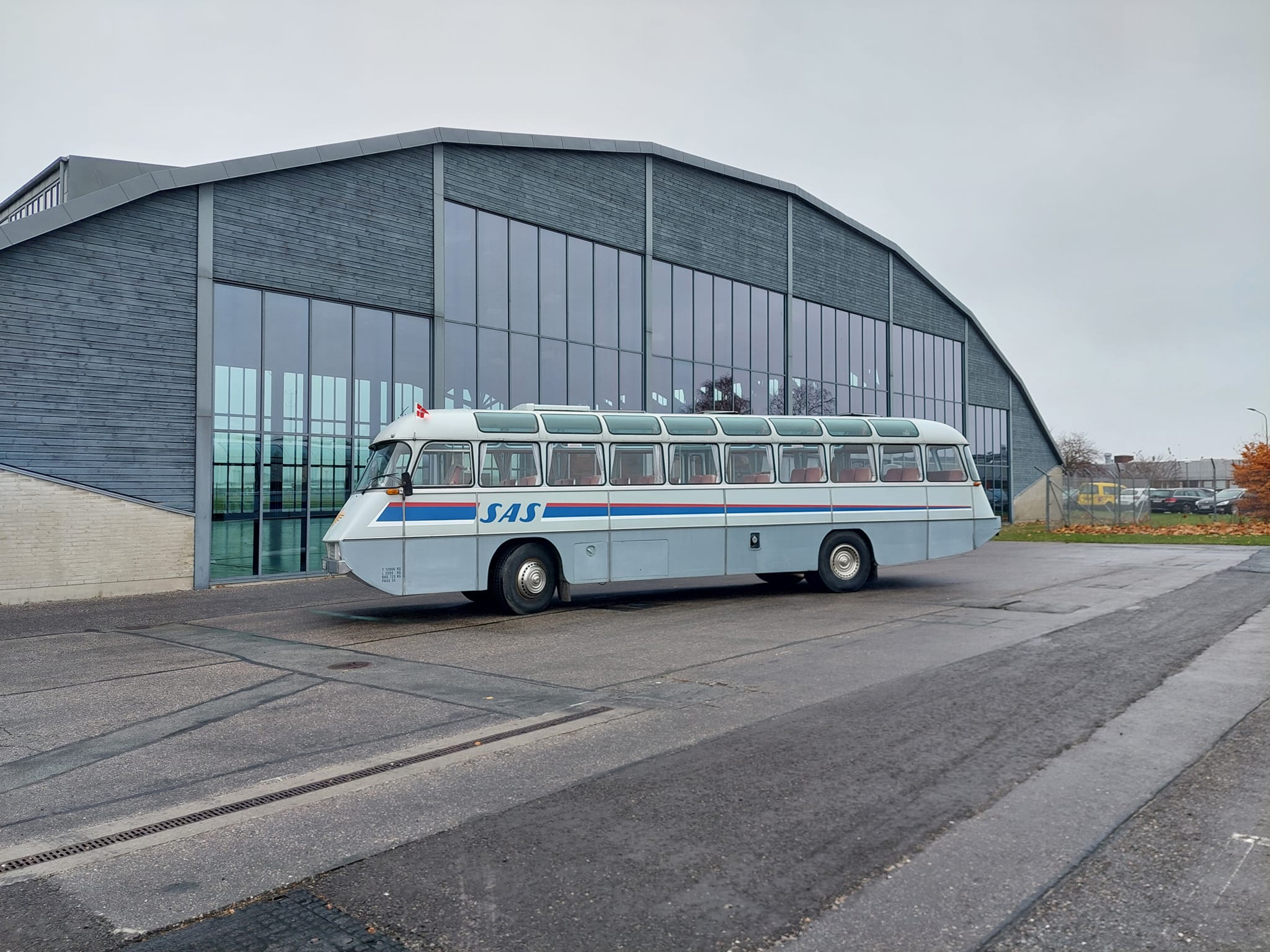 SAS-bussen tilbage i København - Danmarks Busmuseum